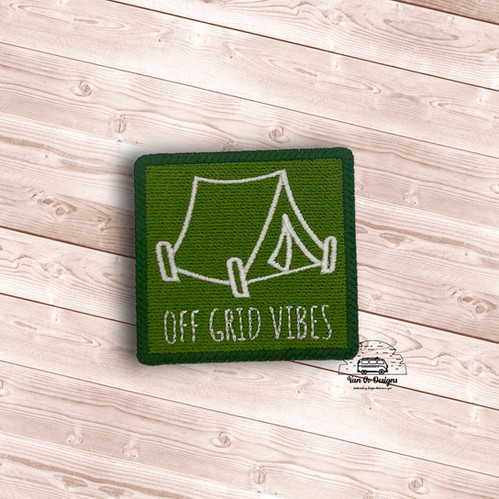Off Grid Vibes Patch- DIGITAL DOWNLOAD | Van Go Designs