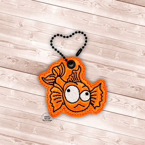 Derpy Goldfish Eyelet- DIGITAL DOWNLOAD | Van Go Designs
