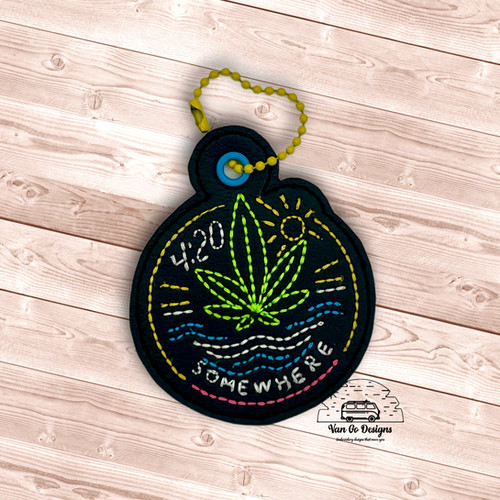 Neon 420 Somewhere Eyelet- DIGITAL DOWNLOAD | Van Go Designs