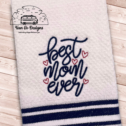 Best Mom Ever 4x4 and 5x7 Stand Alone- DIGITAL DOWNLOAD | Van Go Designs