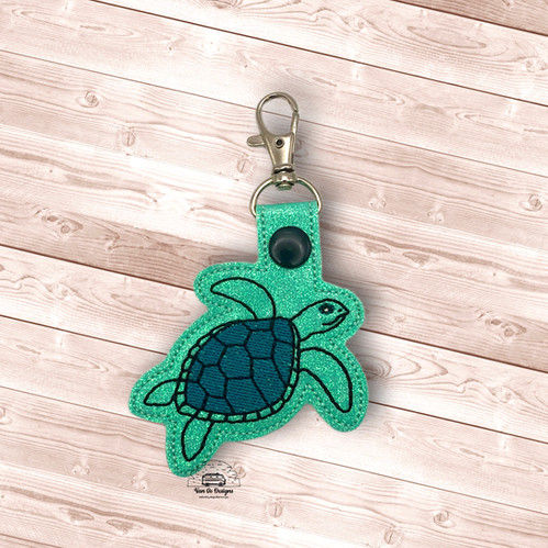 Sea Turtle Snap Tag-DIGITAL DOWNLOAD | Van Go Designs