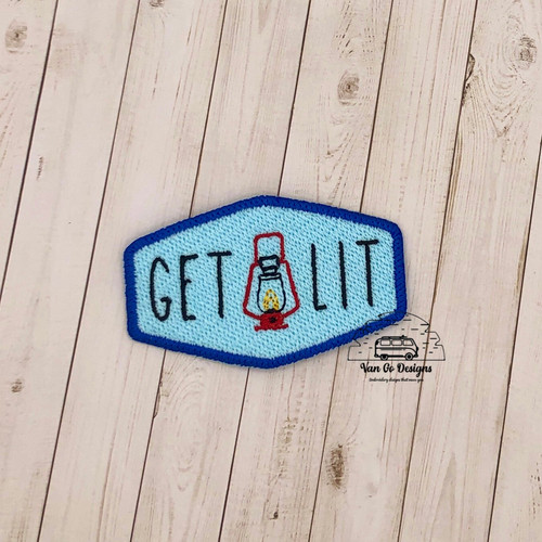 Get Lit Patch Digital Download Van Go Designs