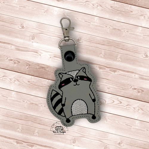 Raccoon Snap Tag-DIGITAL DOWNLOAD | Van Go Designs