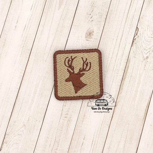 Deer Peewee Patch- DIGITAL DOWNLOAD | Van Go Designs