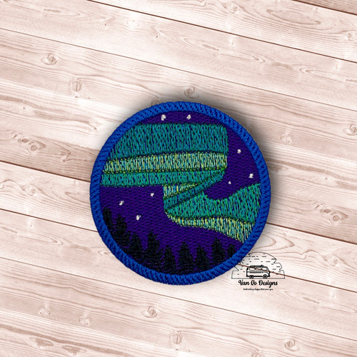 Aurora Borealis Patch- DIGITAL DOWNLOAD | Van Go Designs