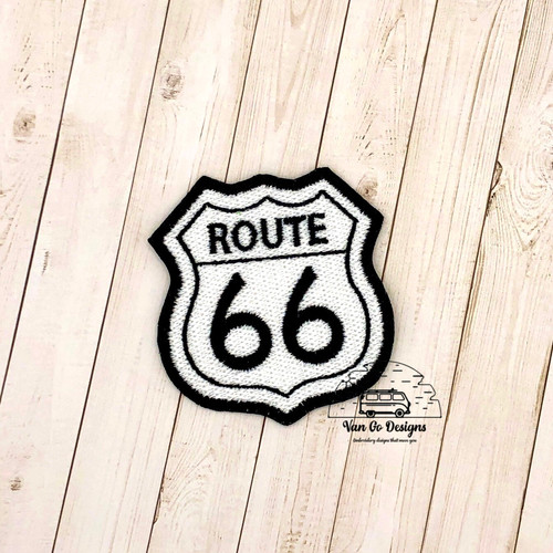 Route 66 Patch- DIGITAL DOWNLOAD | Van Go Designs