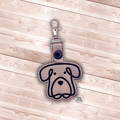 Sweet Pup Snap Tag- DIGITAL DOWNLOAD | Van Go Designs