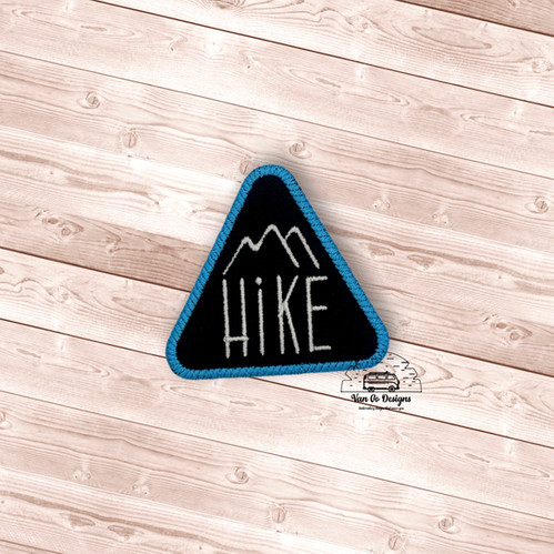 Triangular Hike Patch- DIGITAL DOWNLOAD | Van Go Designs