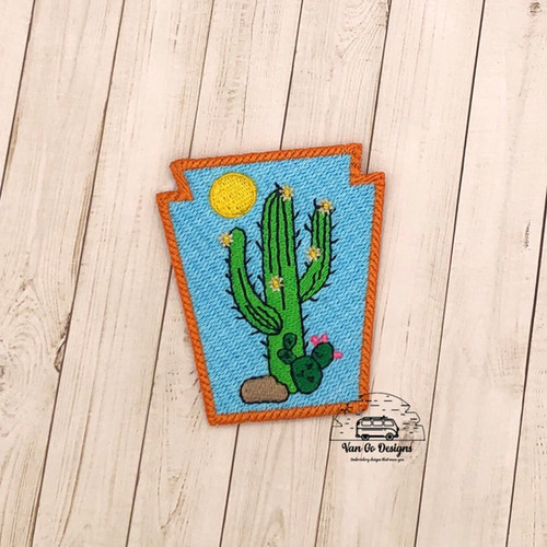 Desert Cactus Patch- DIGITAL DOWNLOAD | Van Go Designs