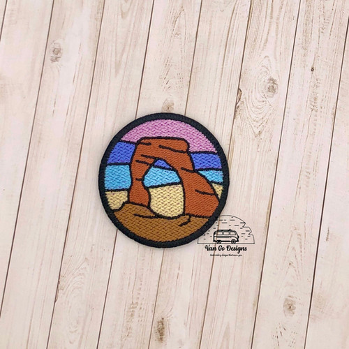 Retro Arches Patch- DIGITAL DOWNLOAD | Van Go Designs