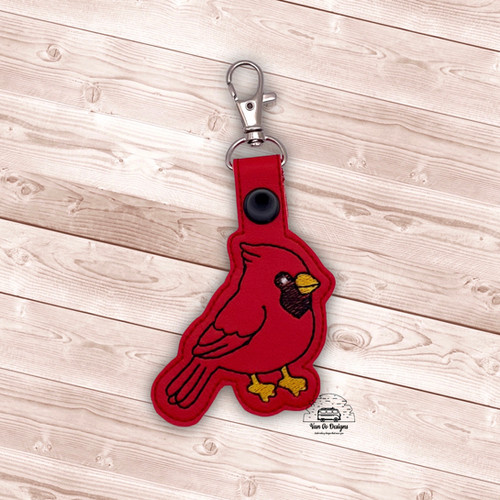 Cardinal Snap Tag- DIGITAL DOWNLOAD | Van Go Designs