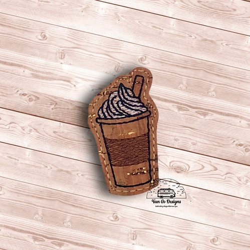 Frappe to Go Feltie- DIGITAL DOWNLOAD | Van Go Designs