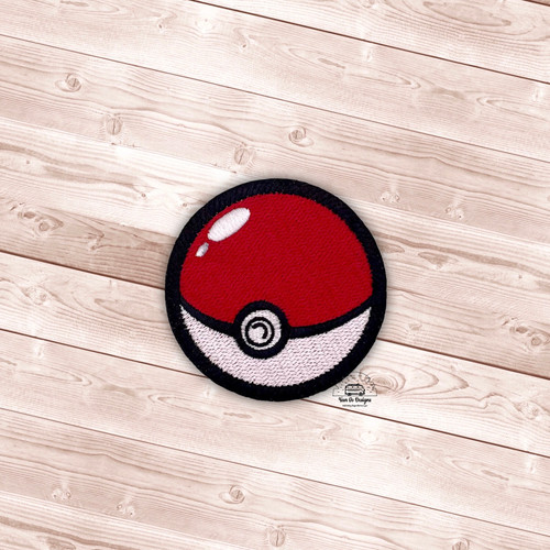 Pokeball Patch- DIGITAL DOWNLOAD | Van Go Designs