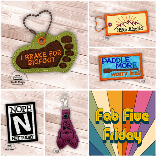 Fab Five Friday Bundle 5 2 25- DIGITAL DOWNLOAD | Van Go Designs