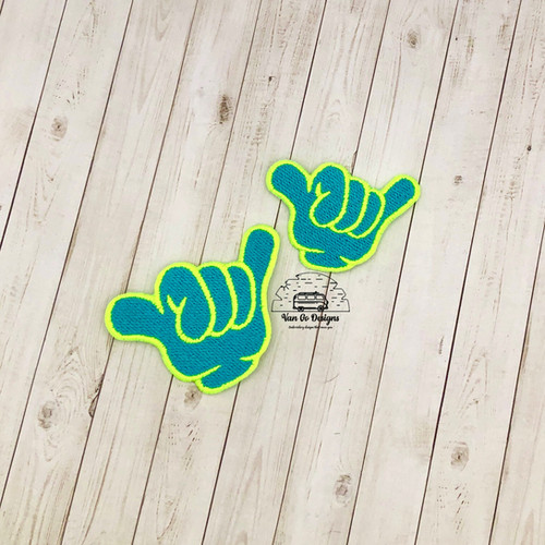 Shaka Patch Set- DIGITAL DOWNLOAD | Van Go Designs