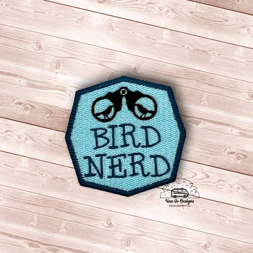 Bird Nerd Patch- DIGITAL DOWNLOAD | Van Go Designs