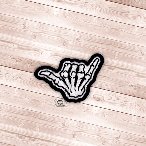 Shaka Bones Patch- DIGITAL DOWNLOAD | Van Go Designs