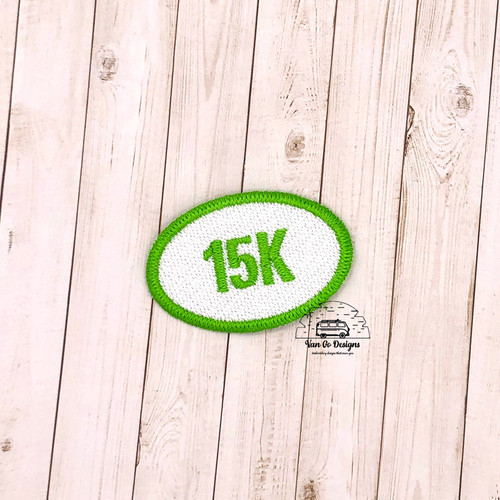 15K Patch- DIGITAL DOWNLOAD | Van Go Designs