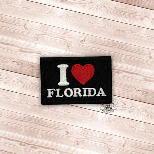 I Love Florida Patch- DIGITAL DOWNLOAD | Van Go Designs