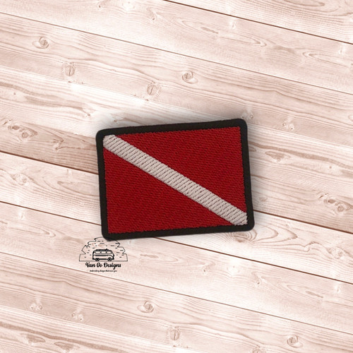 Diver Down Patch- DIGITAL DOWNLOAD | Van Go Designs