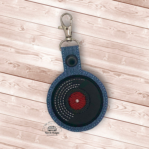 Vinyl Record Snap Tag-DIGITAL DOWNLOAD | Van Go Designs