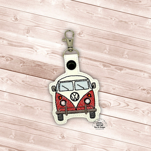 VW Van Front Snap Tag- DIGITAL DOWNLOAD | Van Go Designs