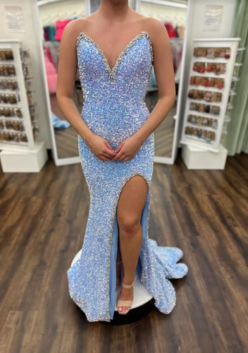 Portia & Scarlett PS23680 Light Blue | RSG Formals