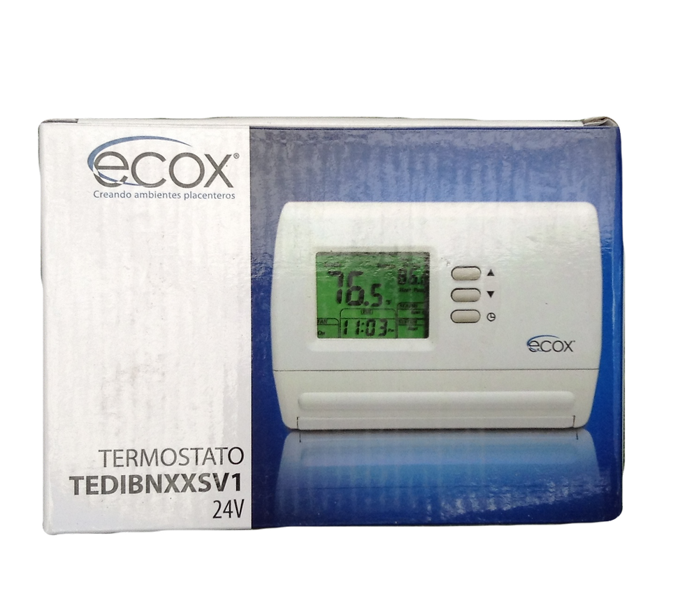 Termostato Ecox TEDIBNXXSV1 NO PROGRAMABLE | FH GROUP