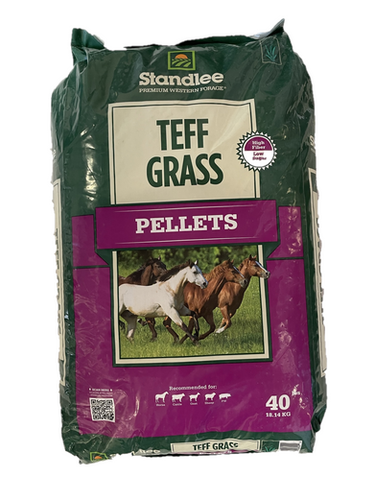 Teff Grass Pellets (40lb bag) | Sgv Feed