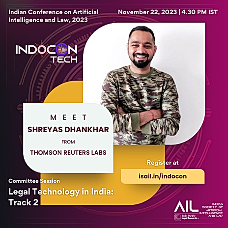 Indian Conference on Artificial Intelligence and Law, 2023