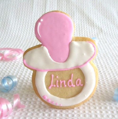 Pacifier cookie | Sunflower Baking