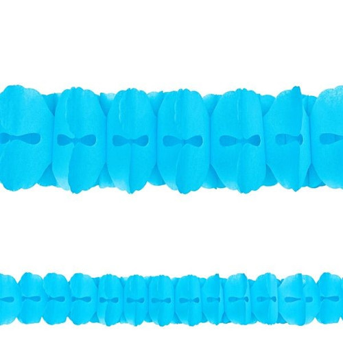 Caribbean Blue Paper Garland | raquels