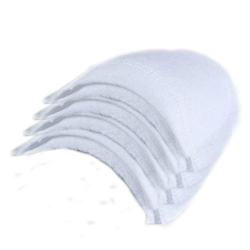 White Cotton Shoulder Pads Soft Padded for Business Suit (Pack of 4 ...