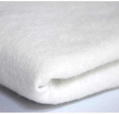 M Fabrics Batting 60" Width Wadding Synthetic for Quilting - 2 Meters