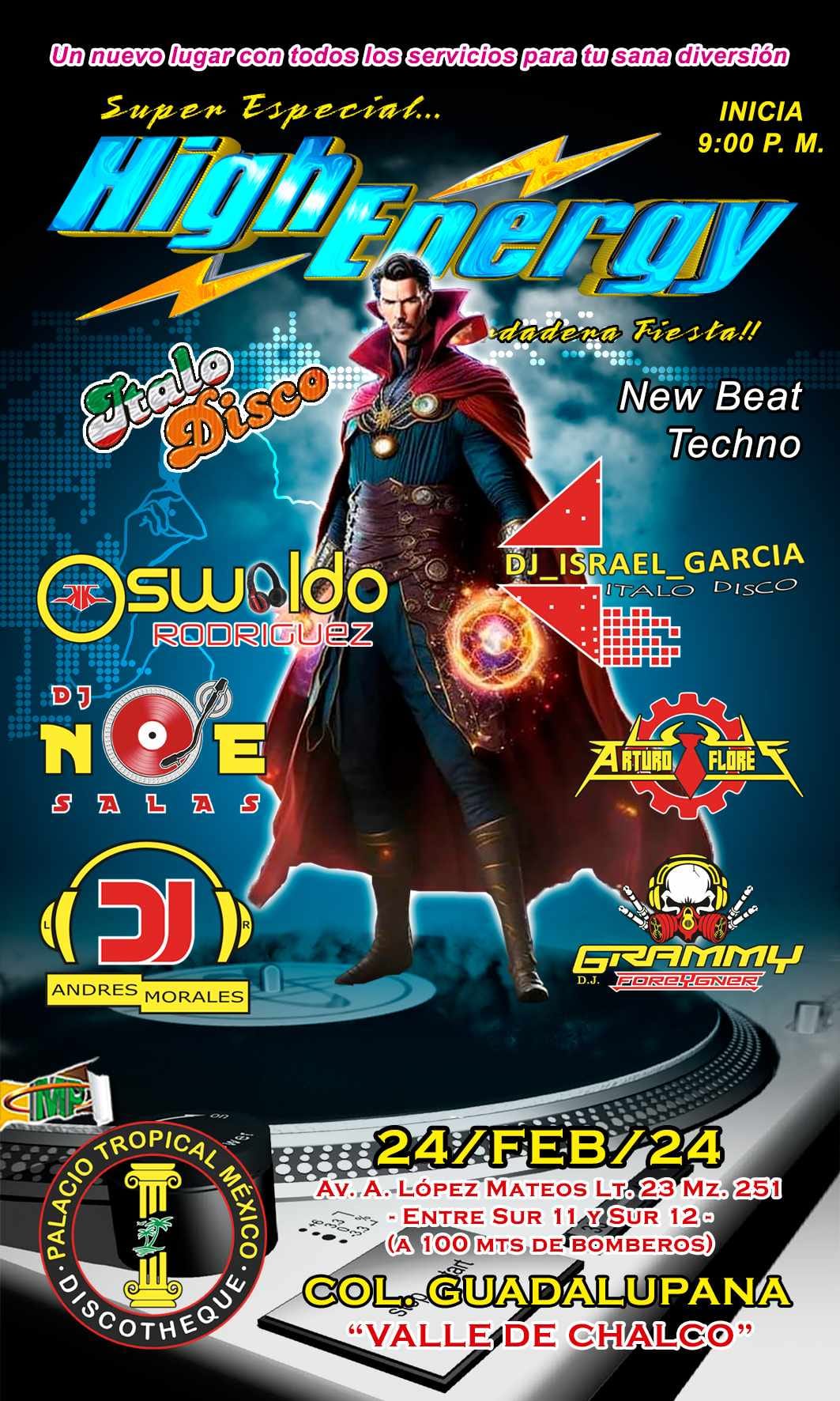 SUPER ESPECIAL HIGH ENERGY | EVENTOS HIGH ENERGY