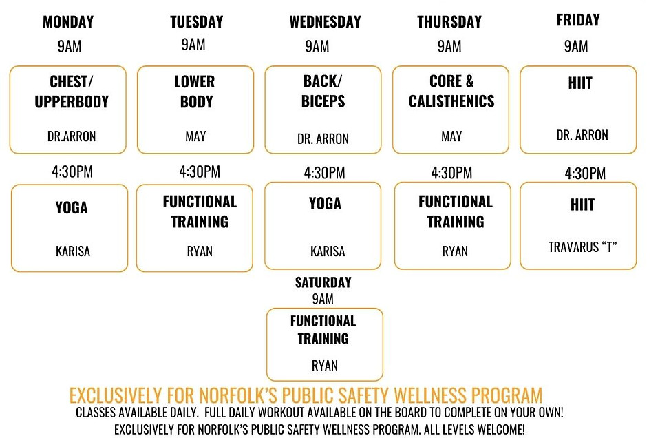 PUBLIC SAFETY WELLNESS PROGRAM | Fitness Norfolk PUBLIC SAFETY WELLNESS PROGRAM | Fitness Norfolk