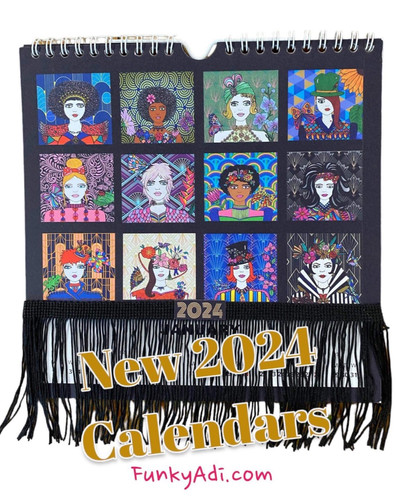 'Calendar Ladies' 2024 Calendars | Funkyadi Com