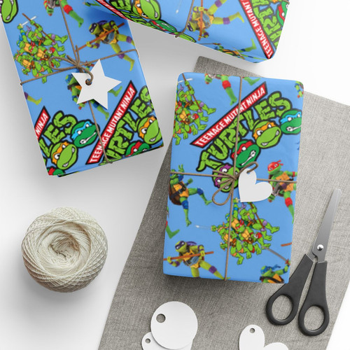 Ninja Turtle Wrapping Paper | Colormesmore