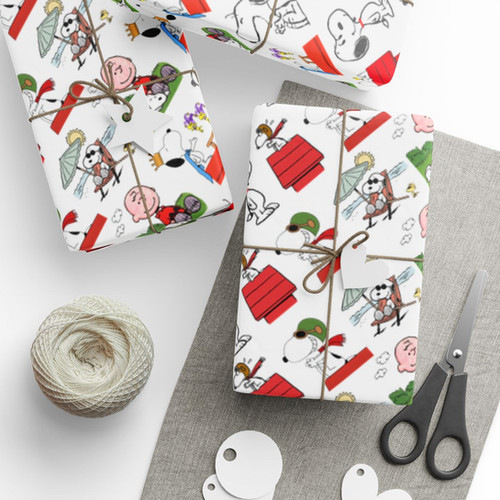 Snoopy Wrapping Paper | Colormesmore