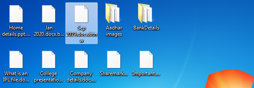 What is Btnw Ransomware