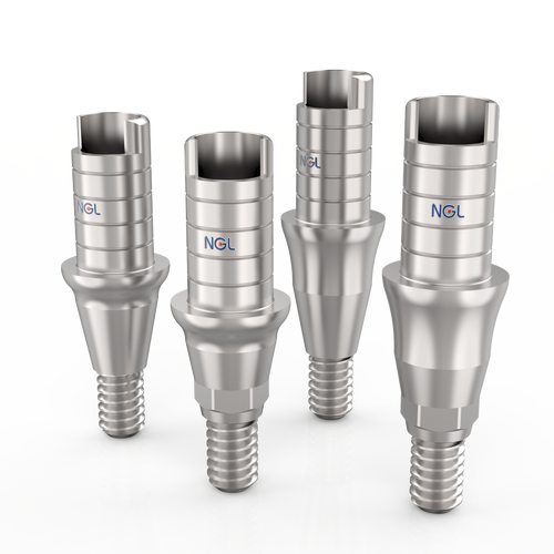 MegaGen AnyOne Compatible Ti Base ; Cuff Height=1.5mm/3.0mm ; Post ...