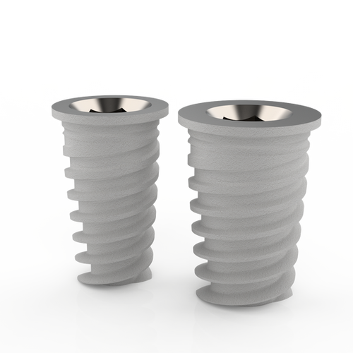 Zimmer 3.5 Compatible Spiral Stopper Dental Implants for Hex connection ...