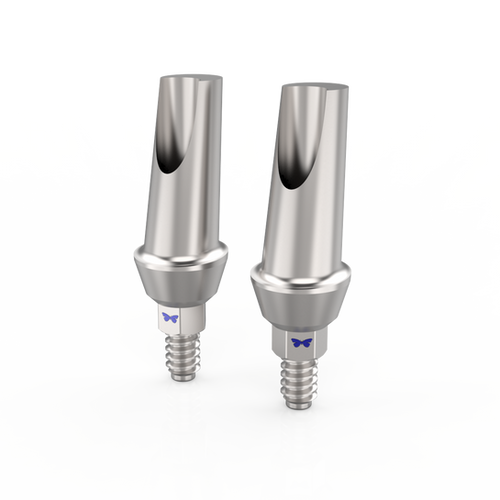 Zimmer 3.5 Compatible Connection 8° Anatomic Angle Abutment 2mm Gingiva ...