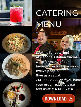 Best Italian Food | Capone's Cucina | United States