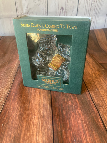 Marquis Waterford Crystal Santa Figurine | DESERT RAT RELICS