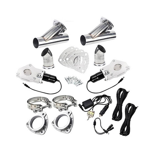 Electronic Exhaust Cutout Valve 2PCS – Remote Controlled Performance ...