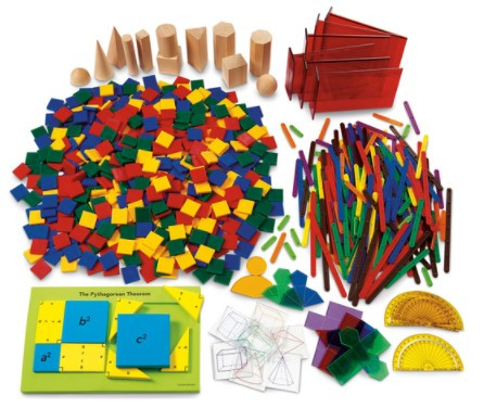 Geometry Kit, Grades 6-8 - For NASCO Mobile Math Cart | Carolina Singapore