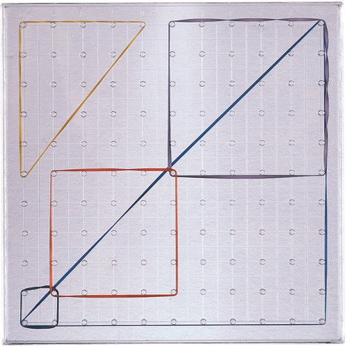 Transparent Geoboard - 11 x 11 Pin Array | Carolina Singapore