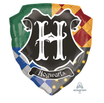 Helium - Inflated Harry Potter Hogwarts | Confetti Parties