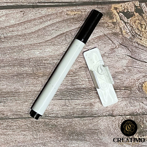 DRY WIPE PEN with Self Adhesive Clip | CREATIMO